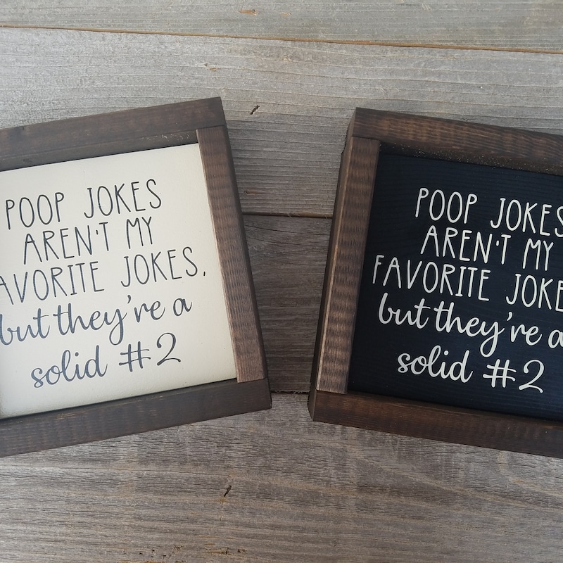 Joke Sign - Etsy