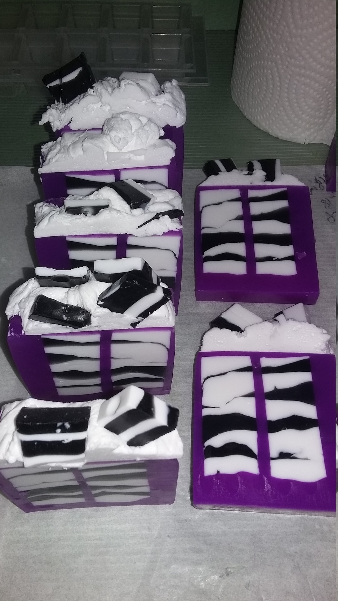 Purple Zebra Melt and Pour Soap - Etsy