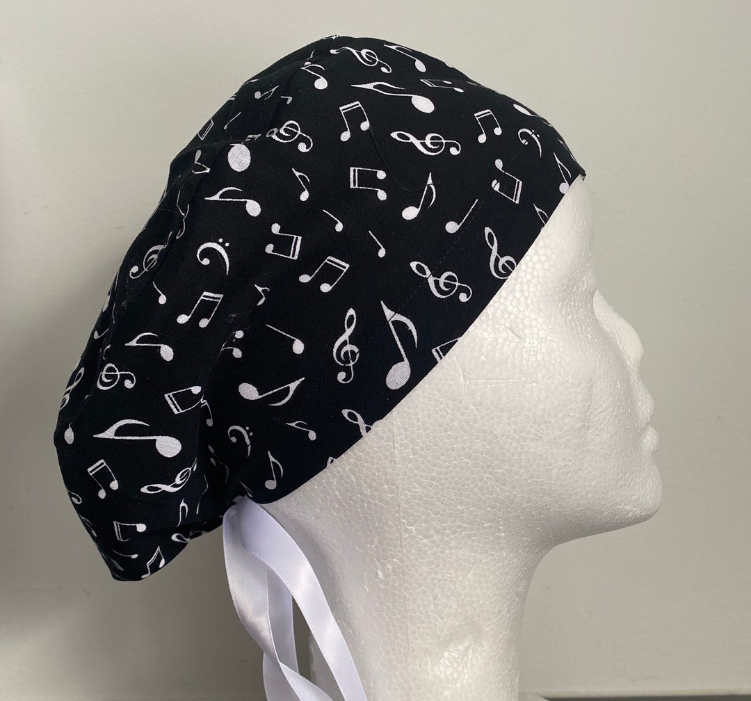 Surgical Caps-music Note - Etsy