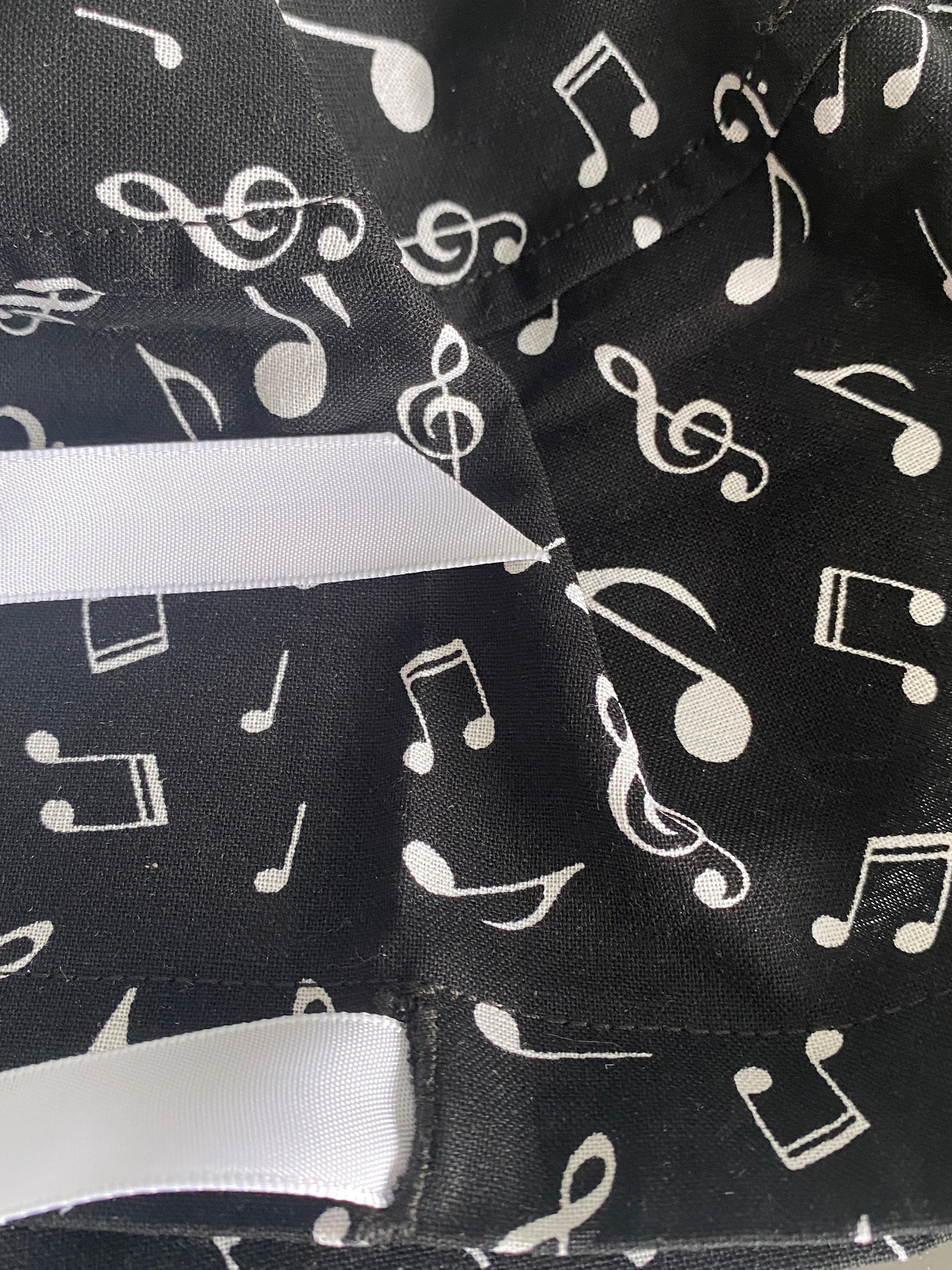 Surgical Caps-music Note - Etsy