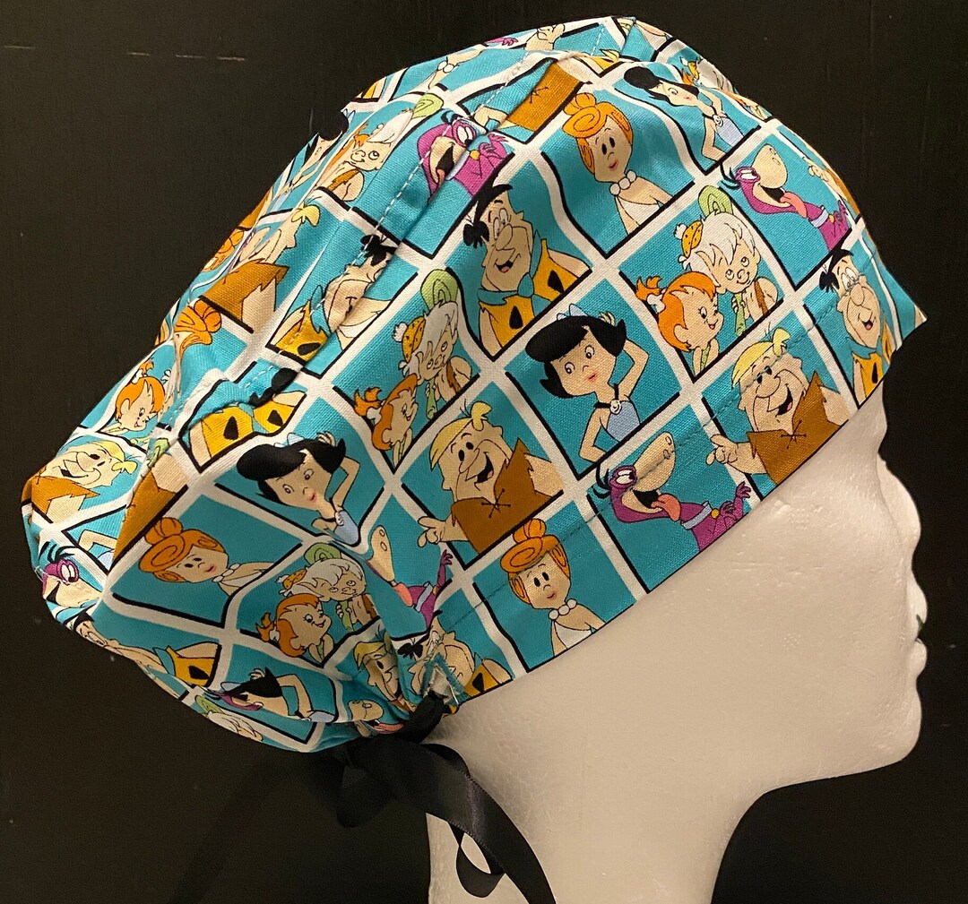 Surgical Hat-prehistoric Family - Etsy