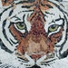 Tiger Animal Print Torn Paper Collage - Etsy