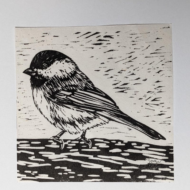 Linocut Block Print - Etsy