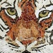 Tiger Animal Print Torn Paper Collage - Etsy