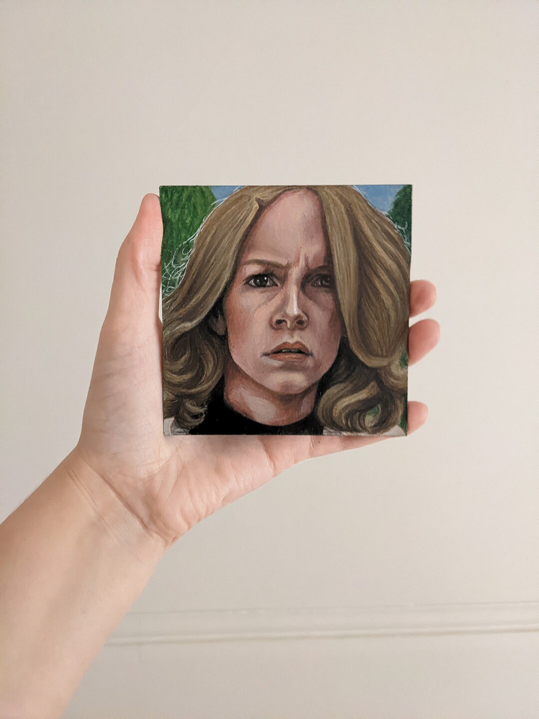 Laurie Strode Halloween Pencil Drawing - Etsy