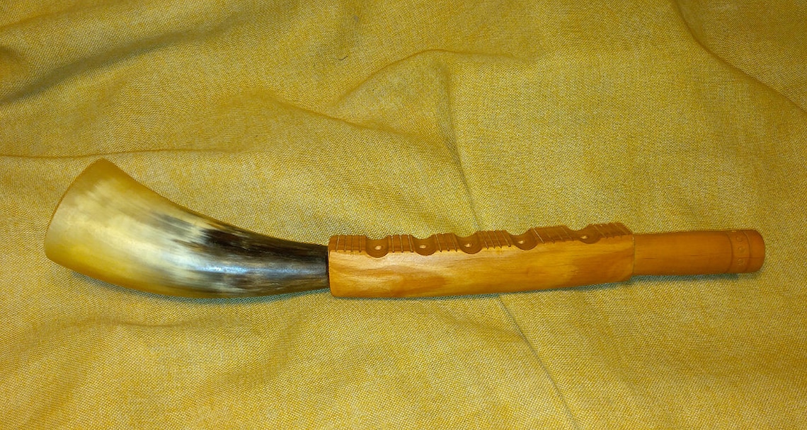 Viking instrument flute Falster Replica Viking blowing | Etsy