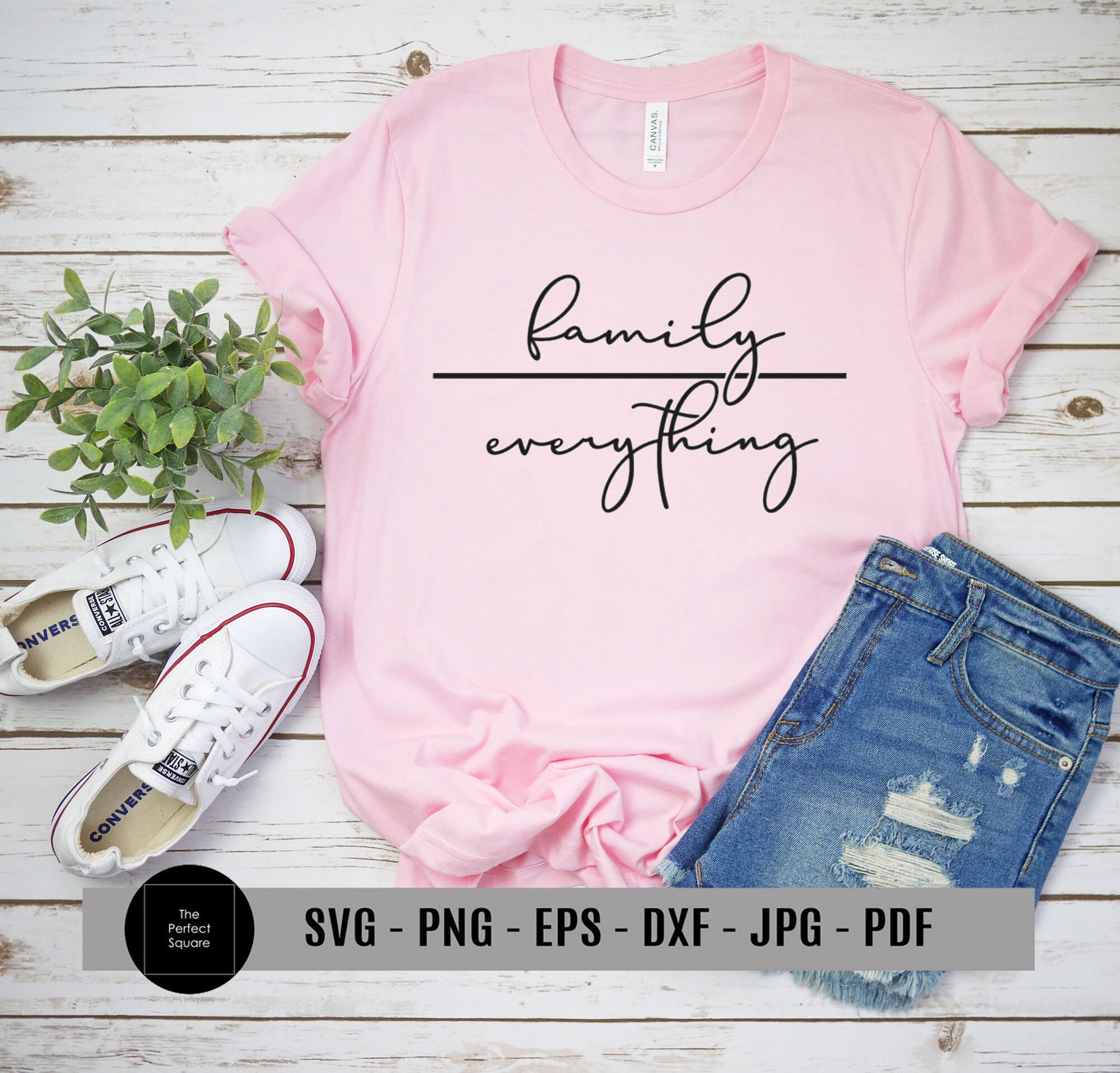 Family Over Everything SVG, Family SVG, Family Shirt SVG, Family Quotes ...