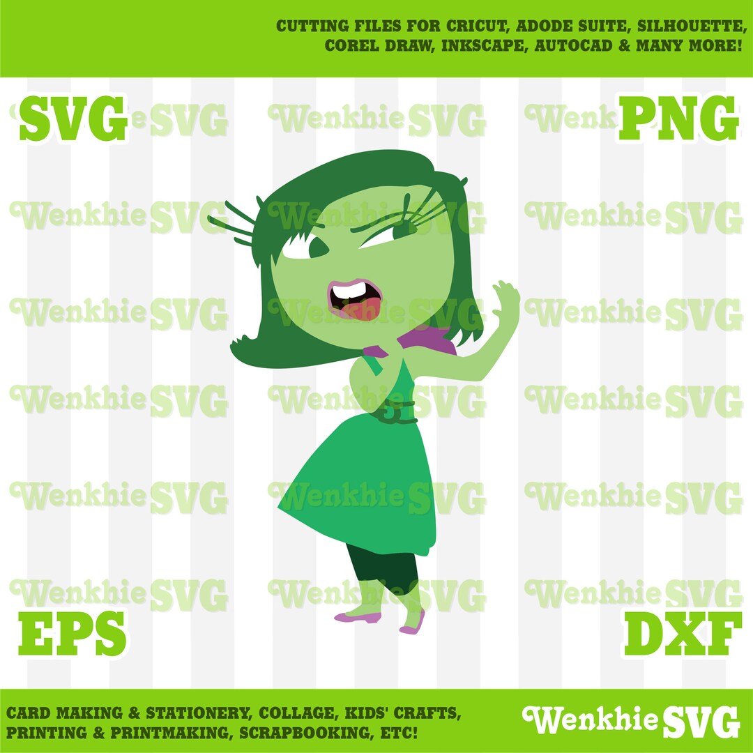 Disgust Cutting File Printable, SVG File for Cricut - Etsy