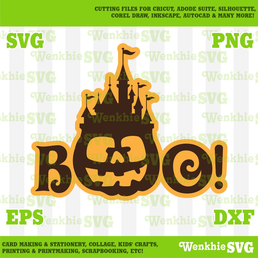 Boo Cutting File Printable, SVG File for Cricut - Etsy Canada