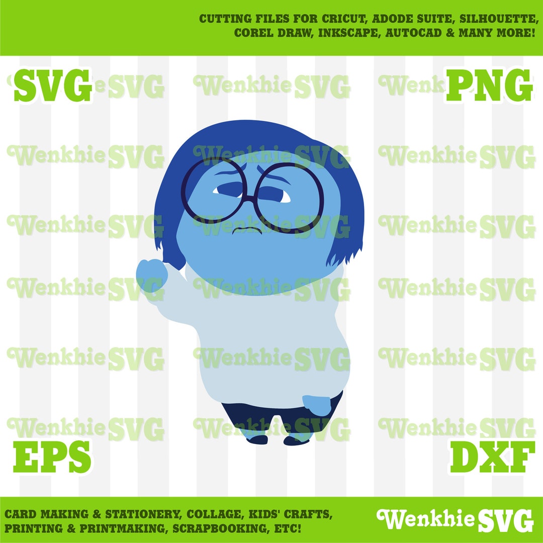 Sadness Cutting File Printable, SVG File for Cricut - Etsy