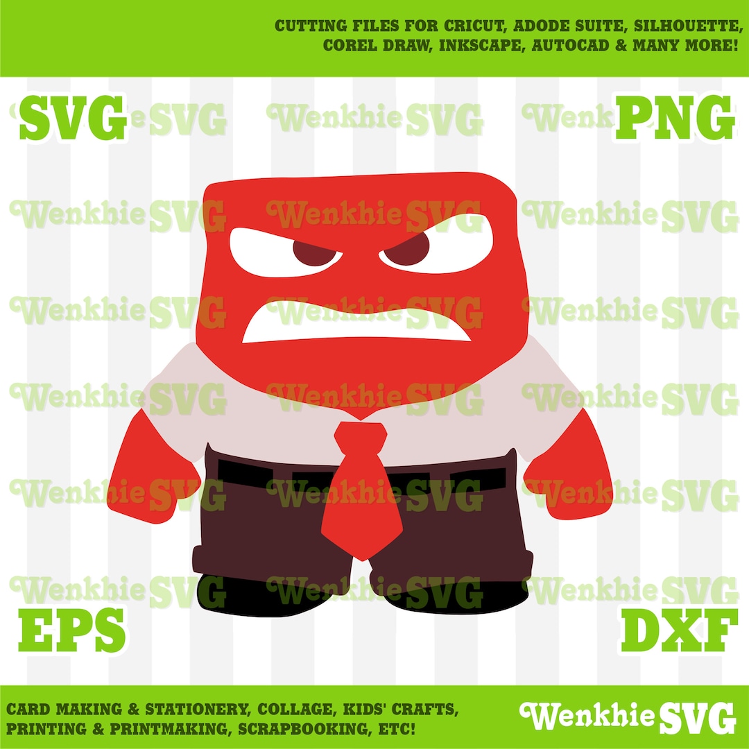 Anger Cutting File Printable, SVG File for Cricut - Etsy