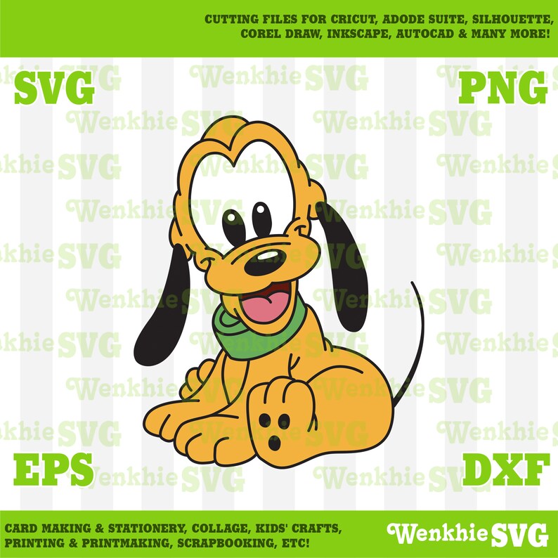 Baby Pluto Cutting File Printable, SVG File for Cricut - Etsy