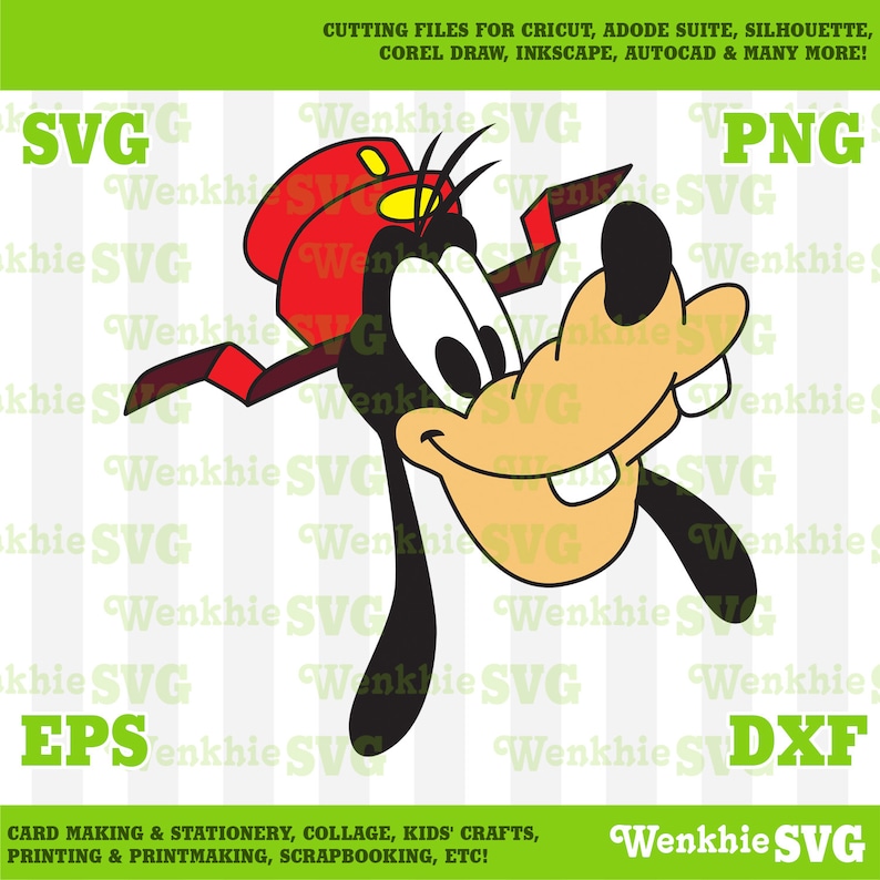 Goofy Lunar New Year Hat Cutting File Printable SVG File for - Etsy