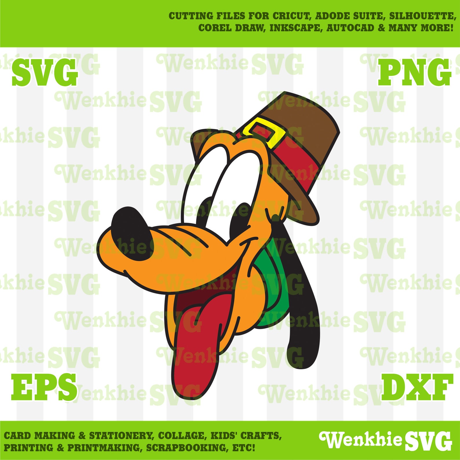 Happy Thanksgiving PLUTO Cutting File Printable, SVG File for Cricut - Etsy