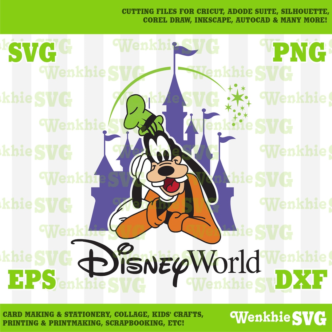 Goofy Cutting File Printable, SVG File for Cricut - Etsy