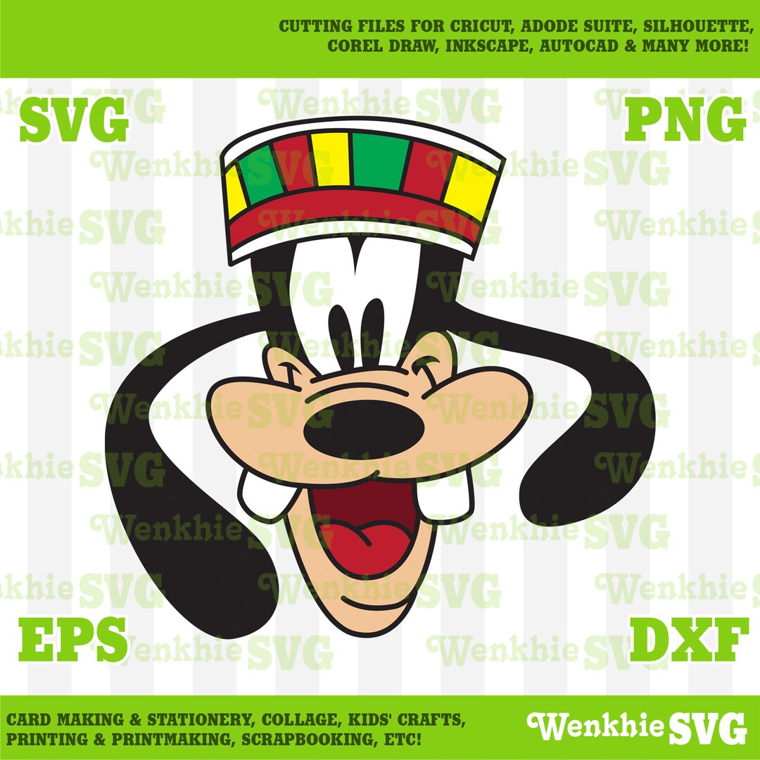 Goofy Kwanzaa Hat Cutting File Printable, SVG File for Cricut - Etsy