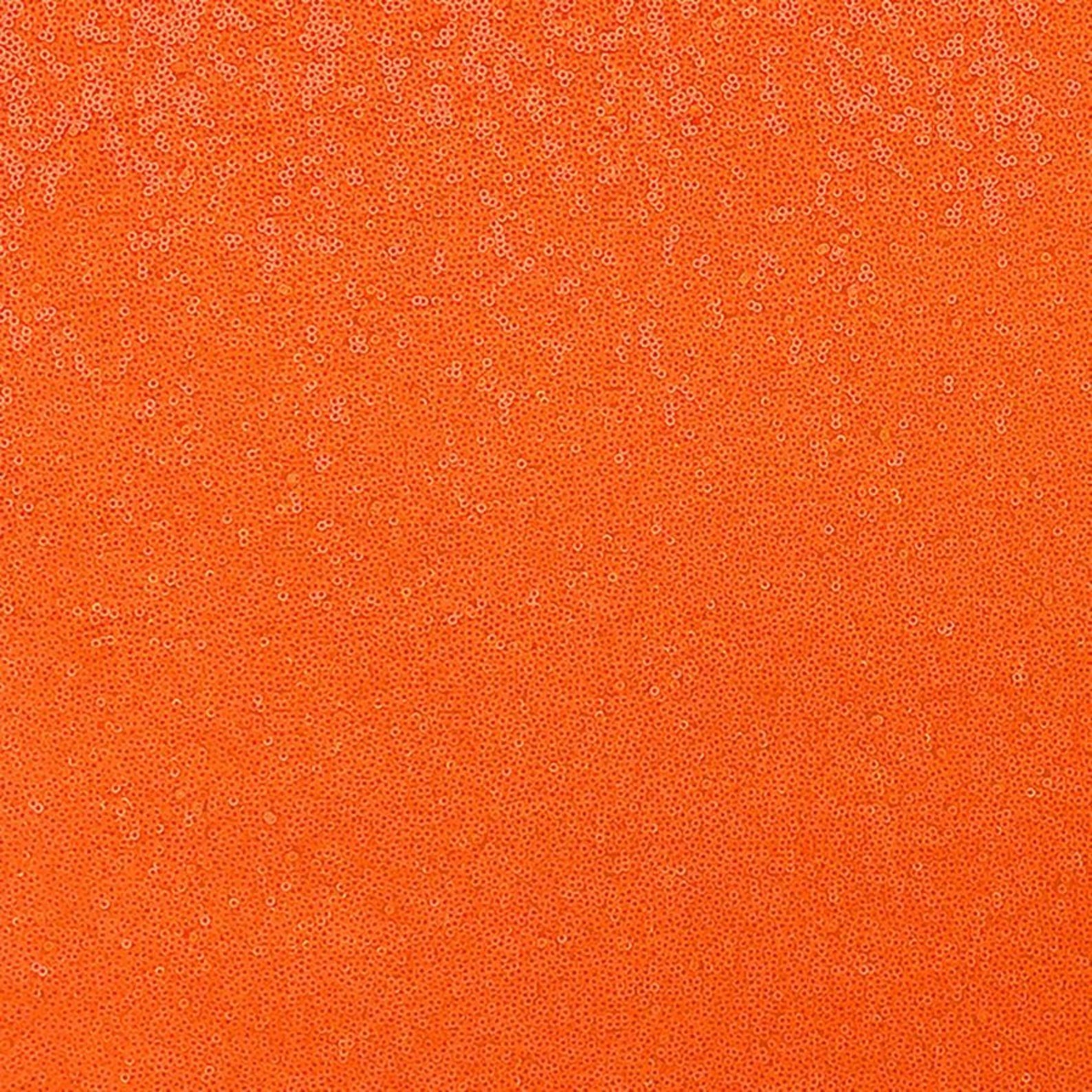 Orange Sequin Fabric Halloween Orange Sequins Fabric Fall | Etsy