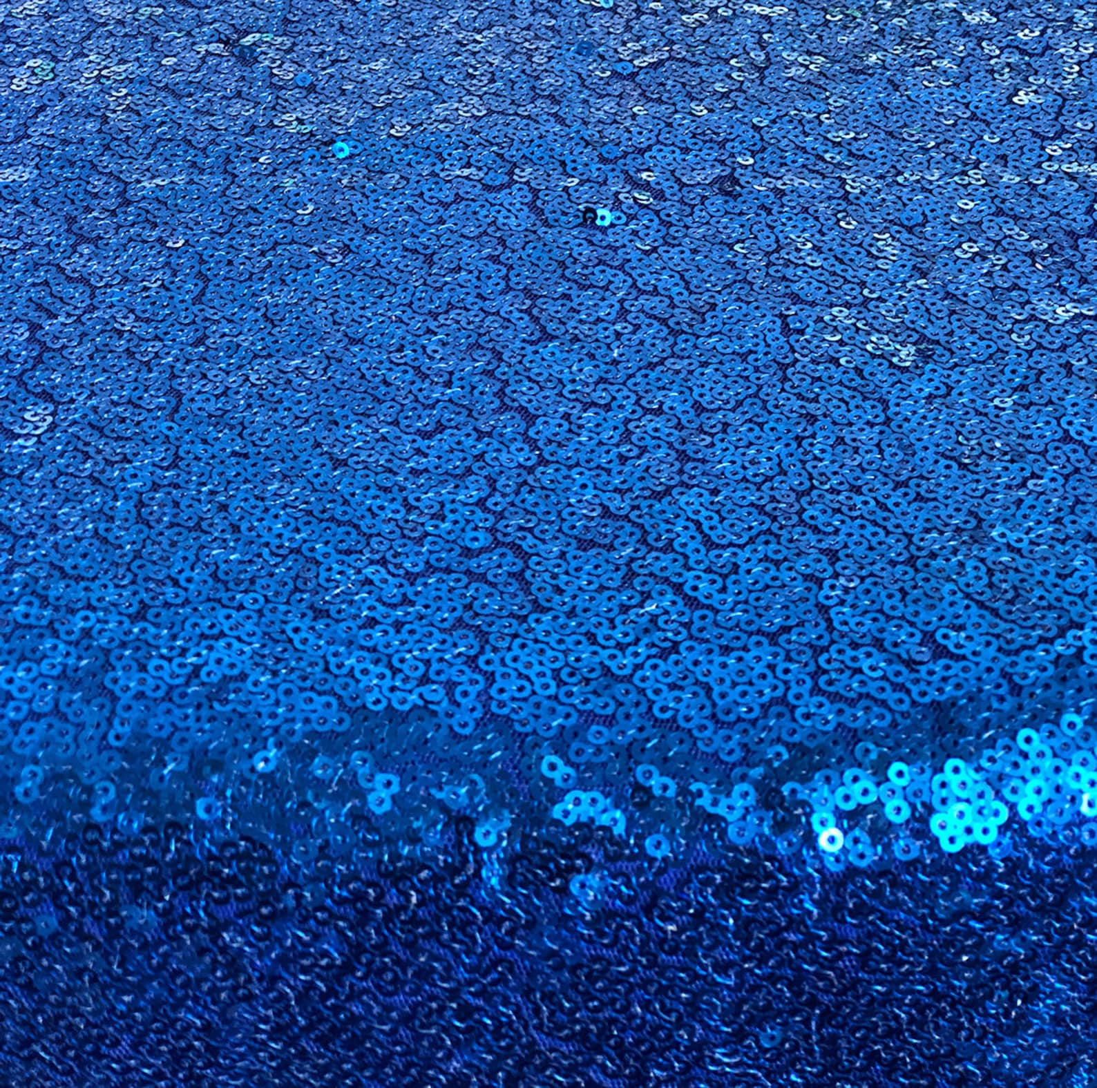Royal Blue Sequin Fabric Something Blue Sequins Fabric by the | Etsy
