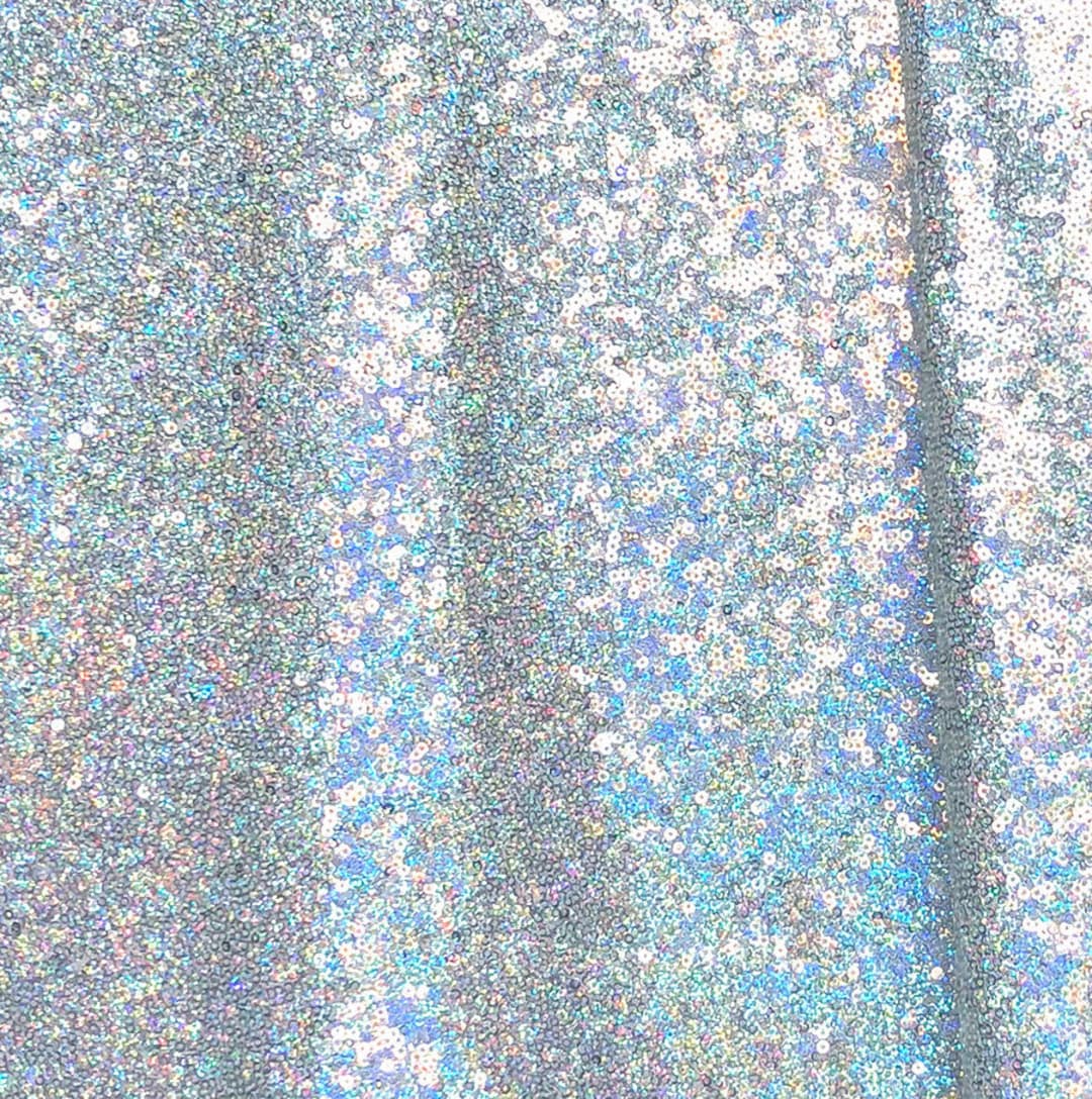 Silver Sequin Pattern