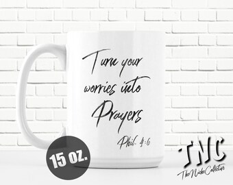 Scripture mug | Etsy