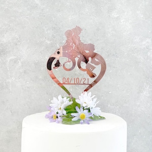 Kingdom Hearts Kairi and Sora Cake Topper - Wooden Wedding Cake Topper ...