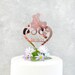Kingdom Hearts Kairi and Sora Cake Topper Wooden Wedding Cake Topper ...