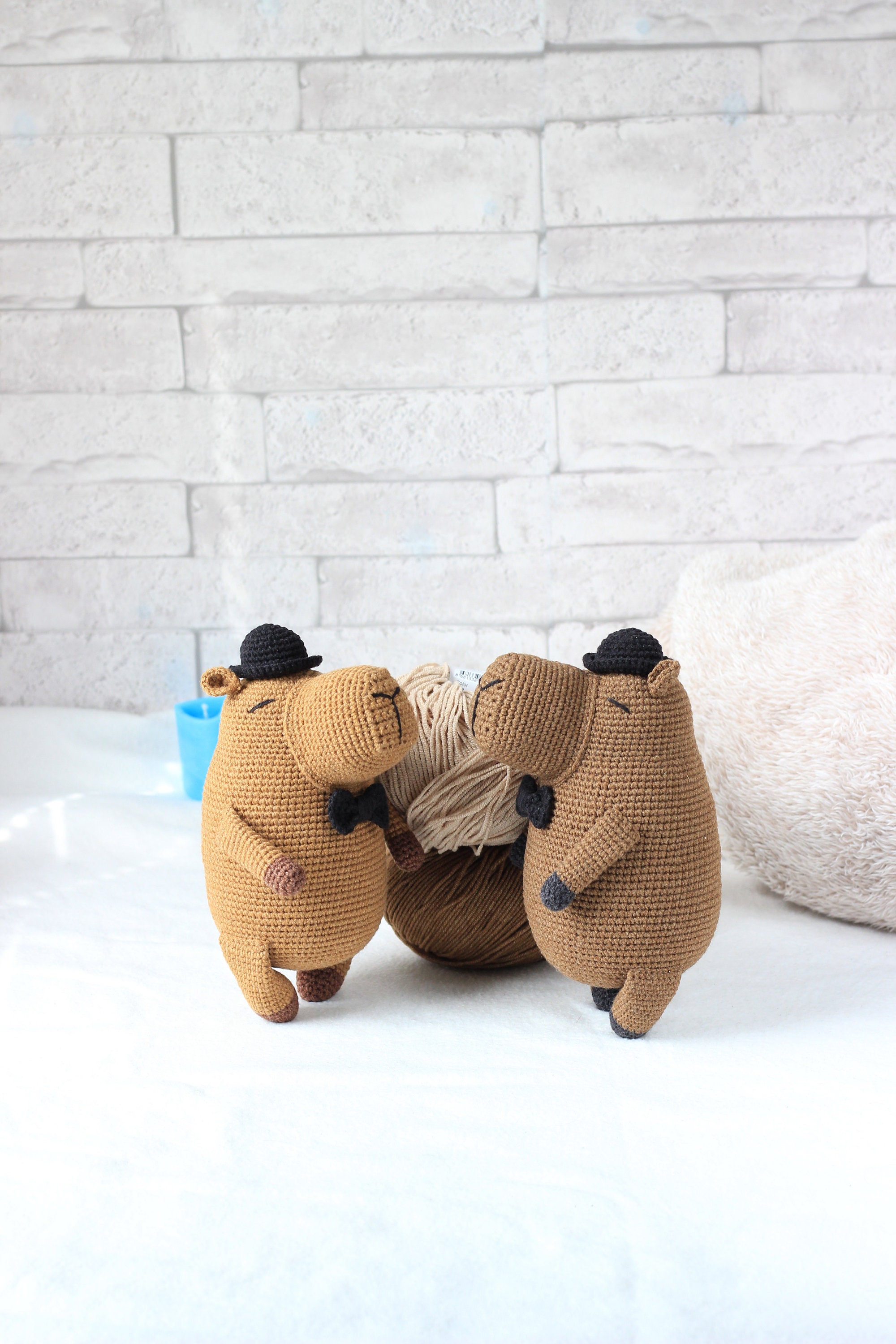 Capybara Crochet Pattern, Capybara Anigurumi Pdf, Plushi Animal Toy ...