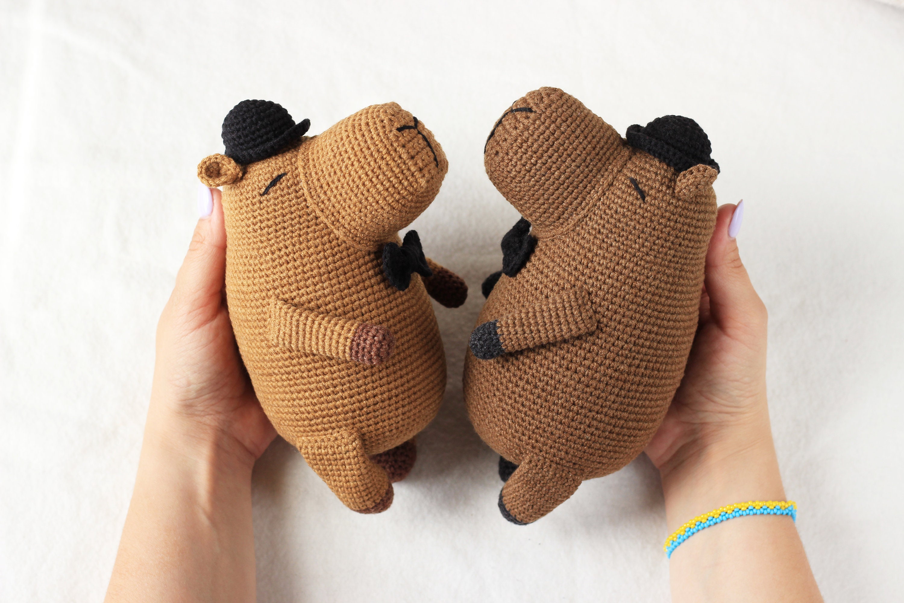 Capybara Crochet Pattern, Capybara Anigurumi Pdf, Plushi Animal Toy ...