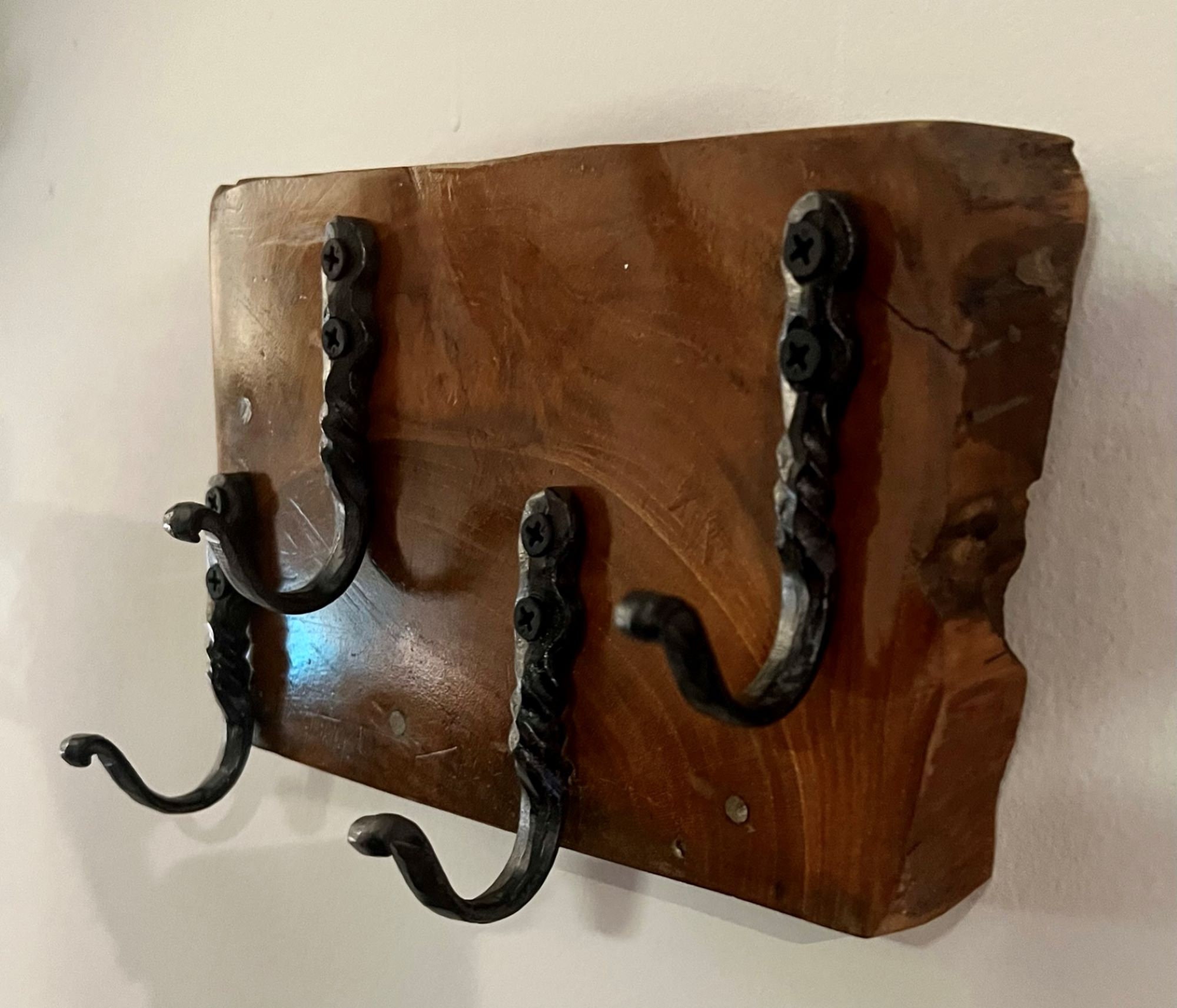 Teak Wood Slice Hanging Piece - Etsy