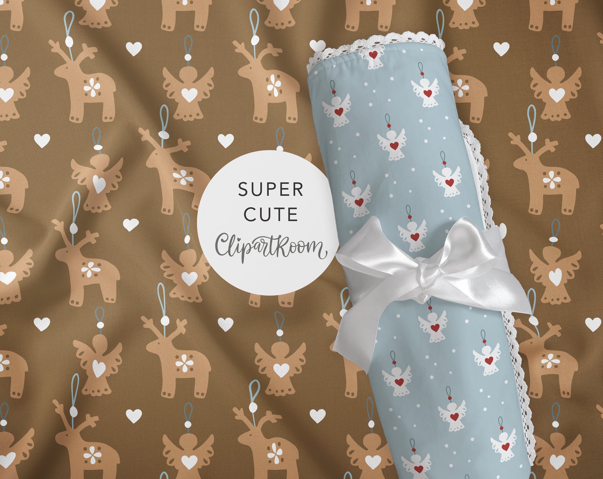 Christmas Rainbow Digital Paper, Rainbow Colors Digital Paper ...