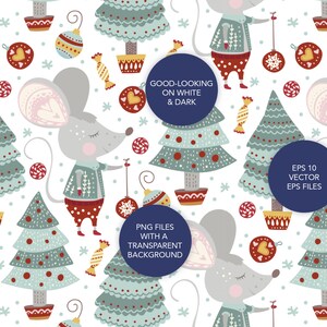 Kawaii Christmas Digital Paper Pack, Winter Digital Paper, Christmas ...