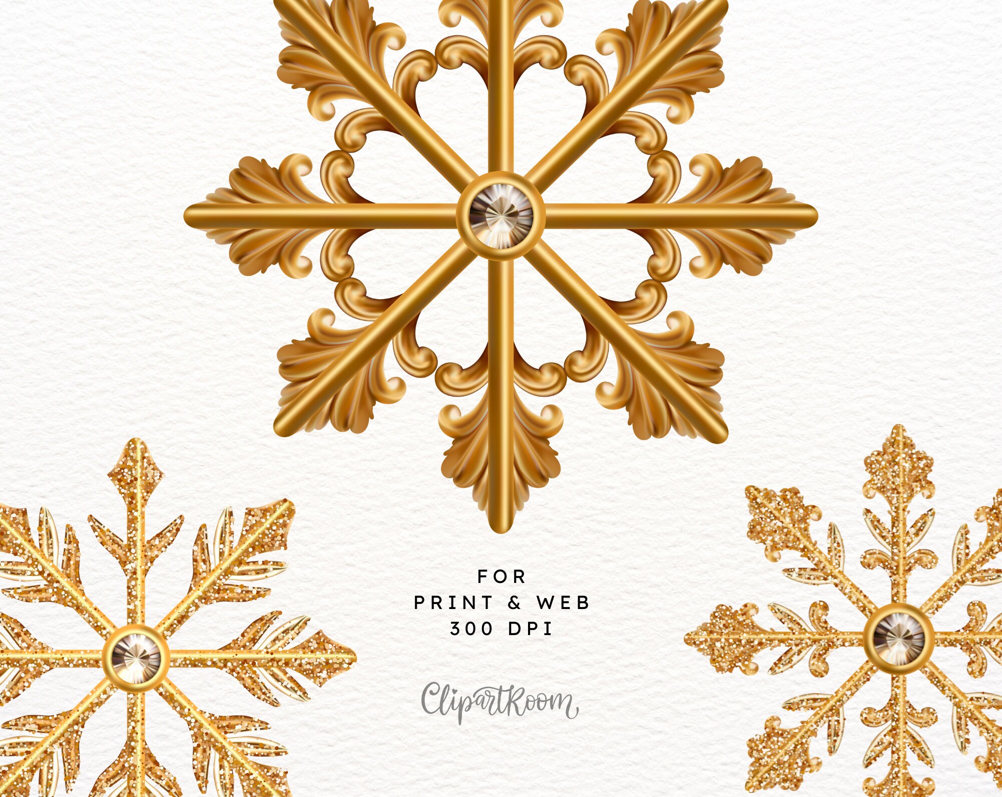 Snowflake Png Winter Clipart Christmas Clipart Snowflake Clipart Bundle ...