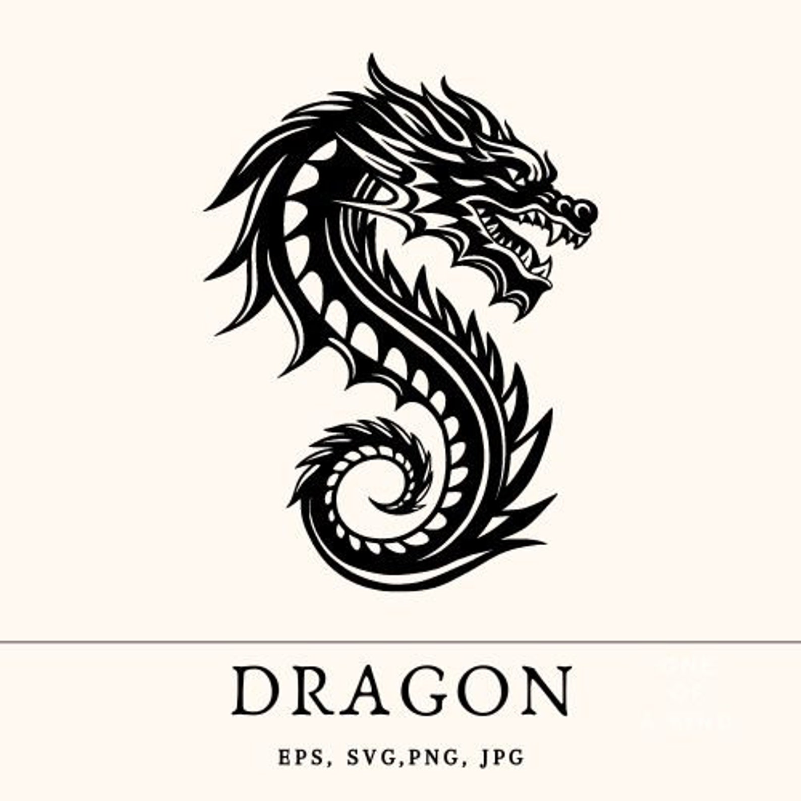 Dragon Svg Dragon Png Chinese Dragon Svg Dragon Head Svg Dragon Clipart ...
