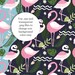 Flamingo Digital Paper Seamless Pattern Set Tropical Wallpaper Flamingo ...