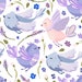 Lavender Digital Paper Seamless Pattern Spring Floral Digital - Etsy