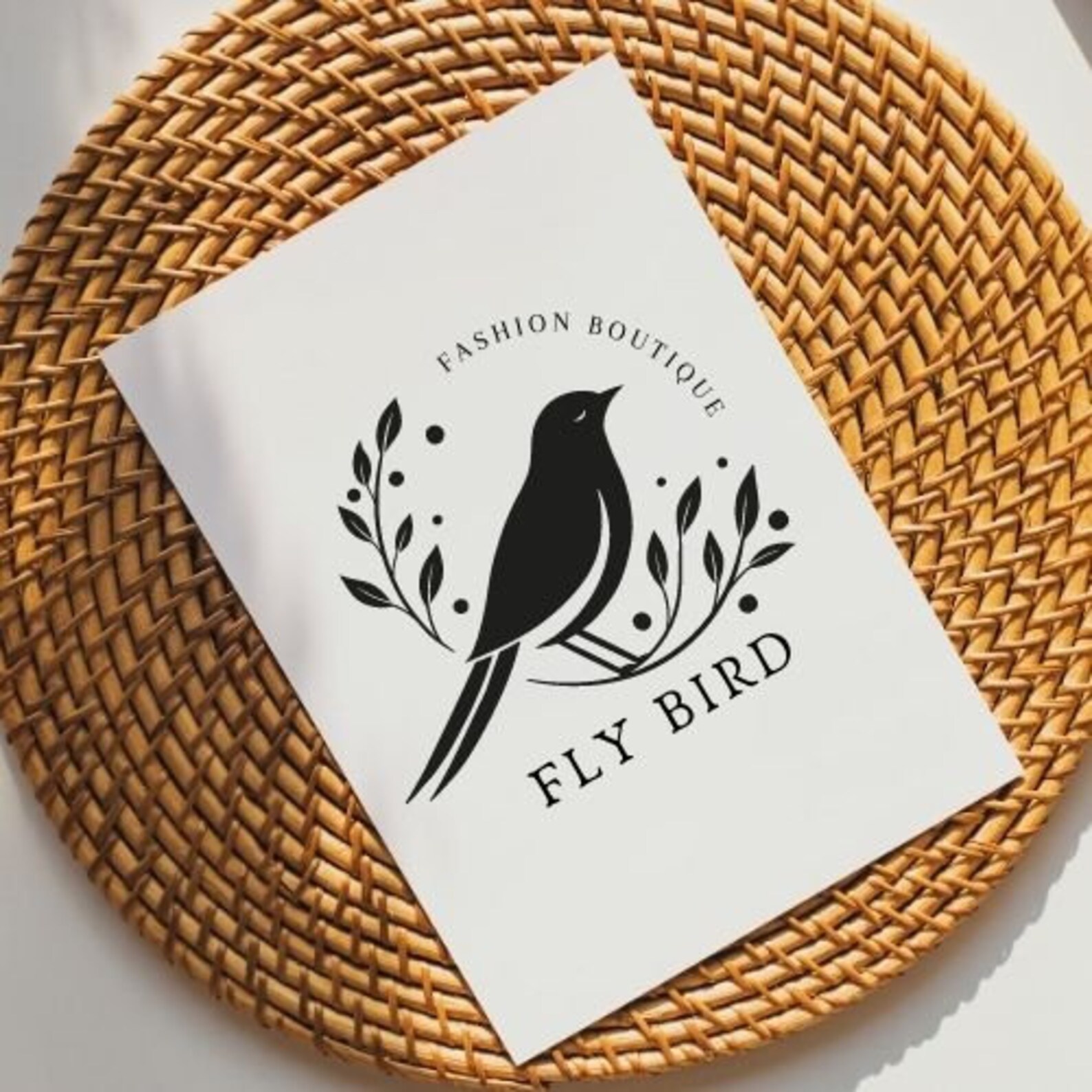 Bird Svg Custom Logo Stamp Bird Art One of A Kind Logo Design Custom ...