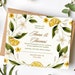 Watercolor Lemon Clipart: Floral Wreath Frames (PNG, JPG) - Etsy