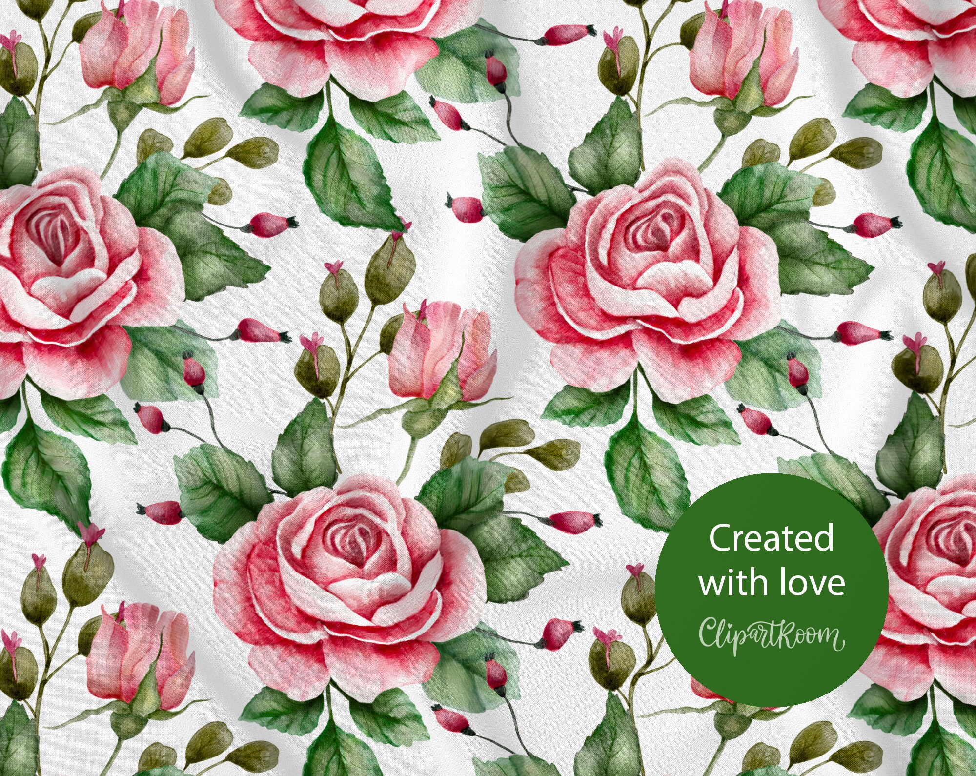 Watercolor Floral Digital Paper Seamless Pattern Watercolor - Etsy