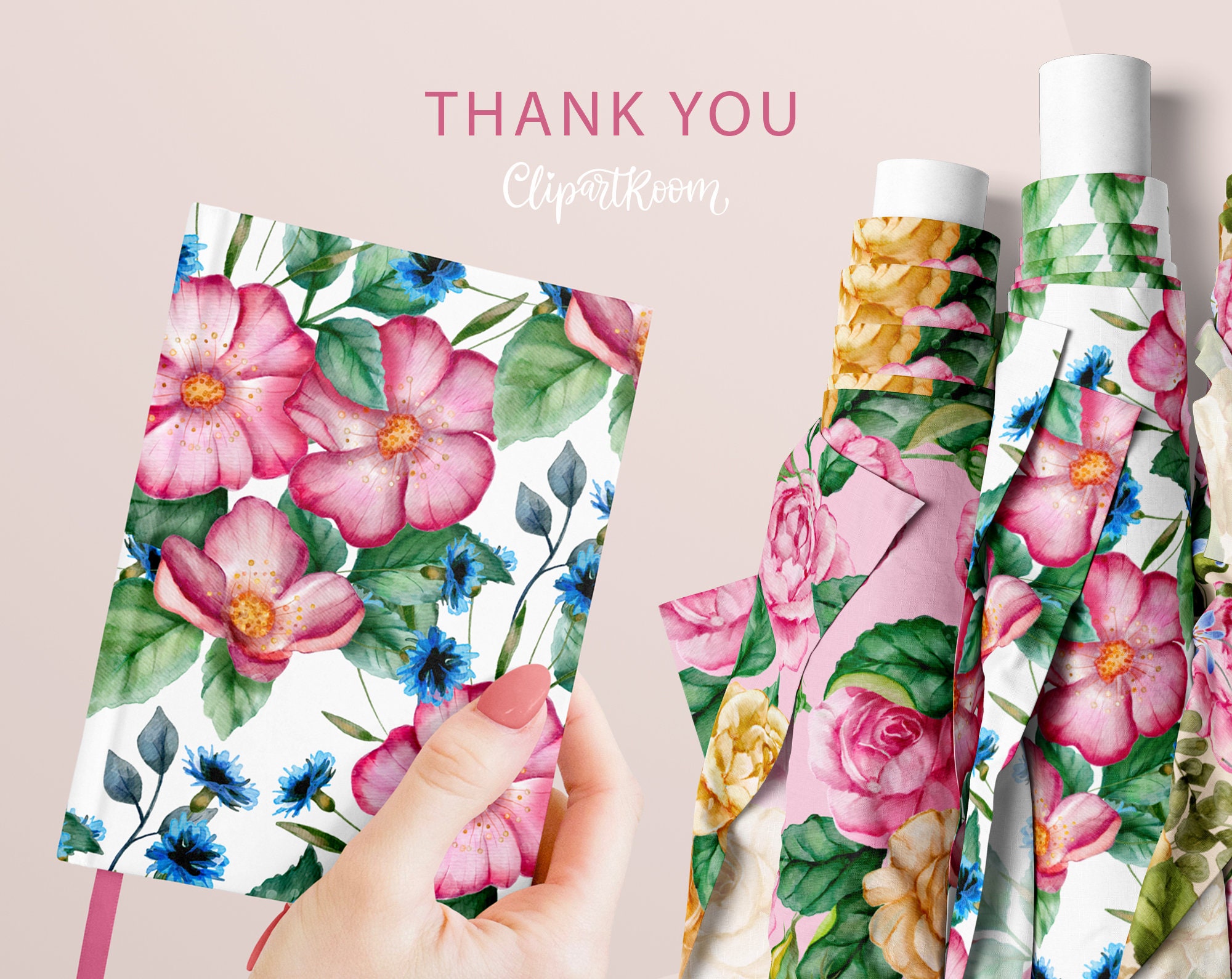 Watercolor Floral Digital Paper Seamless Pattern Watercolor - Etsy