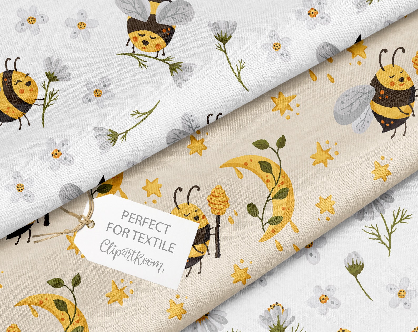 Bumble Bee Digital Paper Honey Bee Spring Digital Paper Summer Digital ...