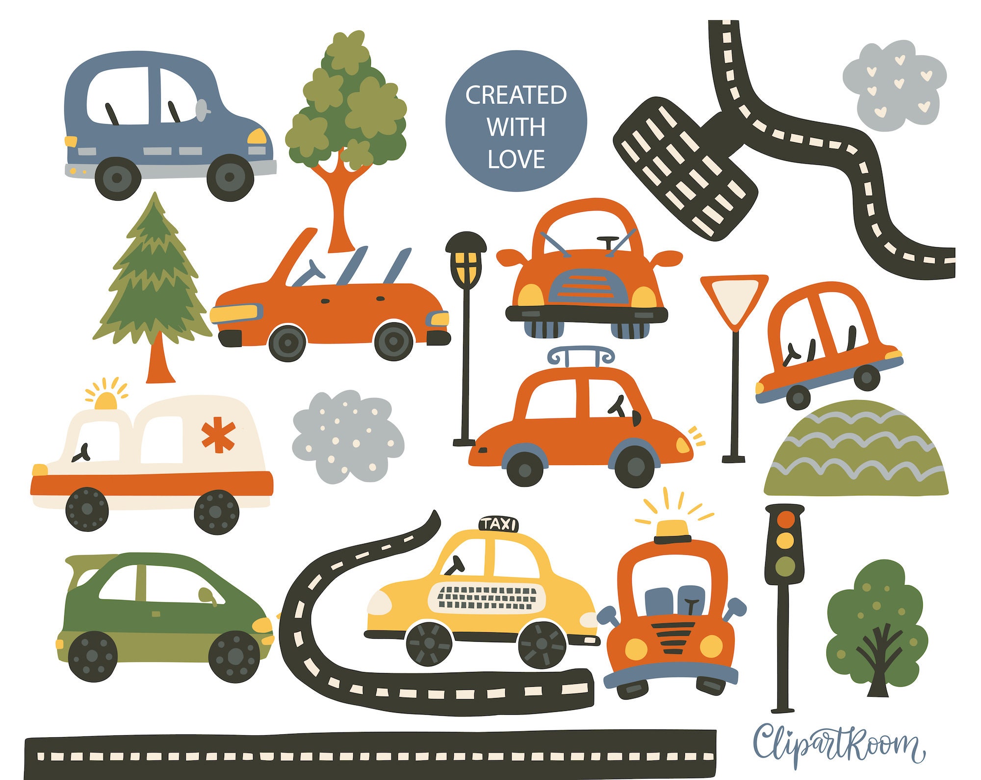 Transportation Clipart Cars Svg Bundle Truck Clipart Car Svg Car Clip ...
