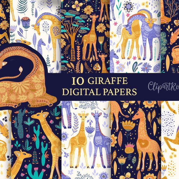 Giraffe Nursery - Etsy