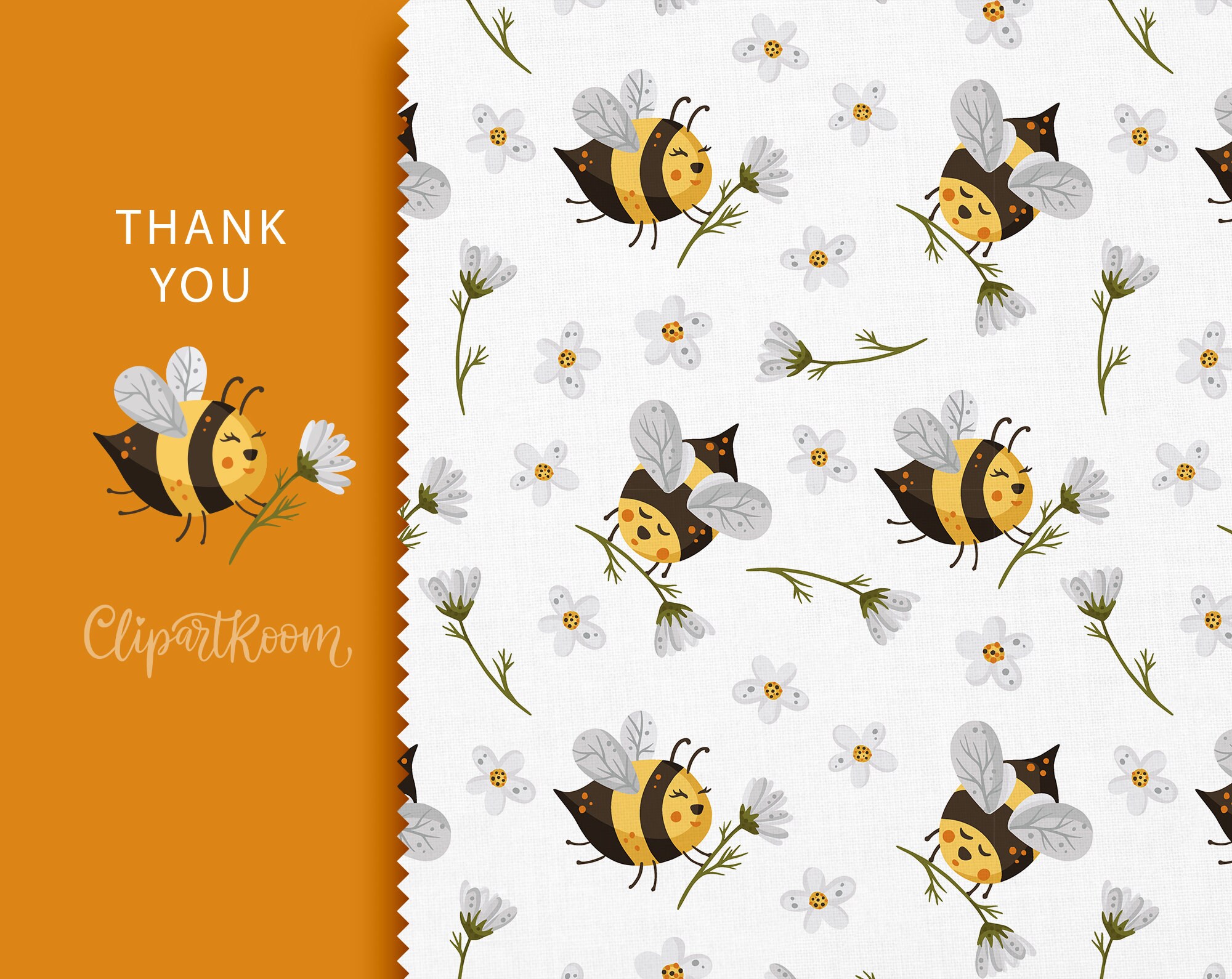 Bumble Bee Digital Paper Honey Bee Spring Digital Paper Summer Digital ...