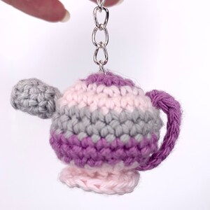 Tiny Tea Pot Keychain Crochet Pattern, Teapot Amigurumi Pattern ...
