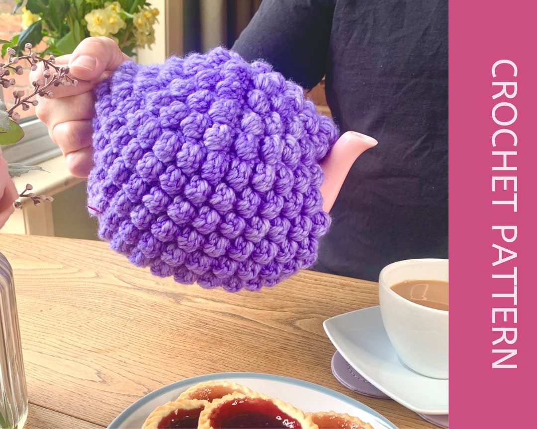 Crochet Teapot Cozy Crochet Pattern, Tea Pot Cozy, Crochet Teapot Cover ...