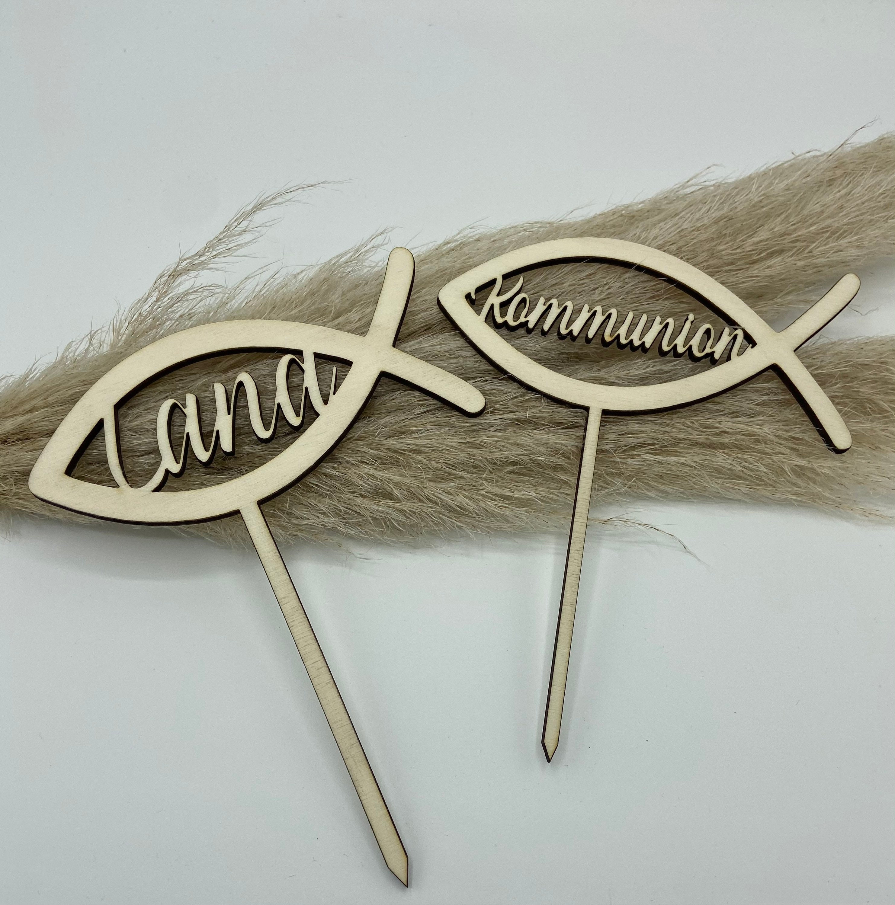 Caketopper Communion, Cake Decoration, Cake Decoration - Etsy