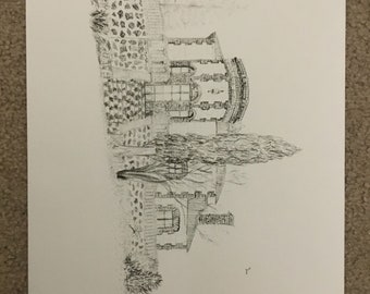 Old buildings | Etsy