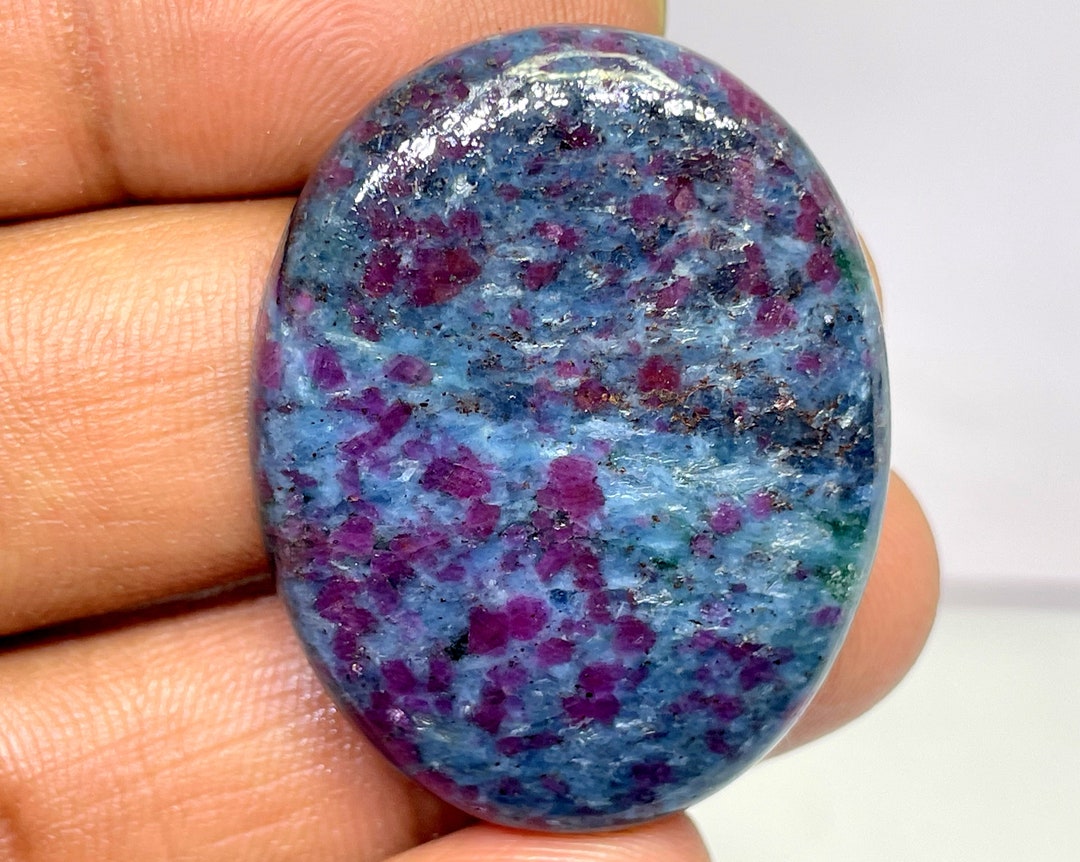 Ruby Kyanite Gemstone,ruby Kyanite Cabochon,ruby Kyanite Oval Shape ...
