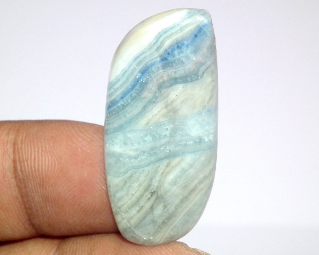 Turkish Blue Scheelite Gemstone, Turkish Blue Scheelite Cabochon,blue ...