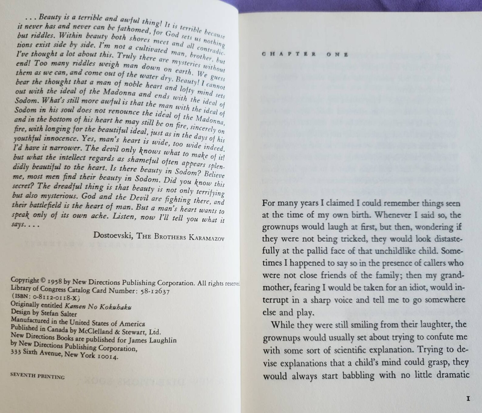 Rare 1958 Confessions of A Mask Yukio Mishima 2nd Novel | Etsy